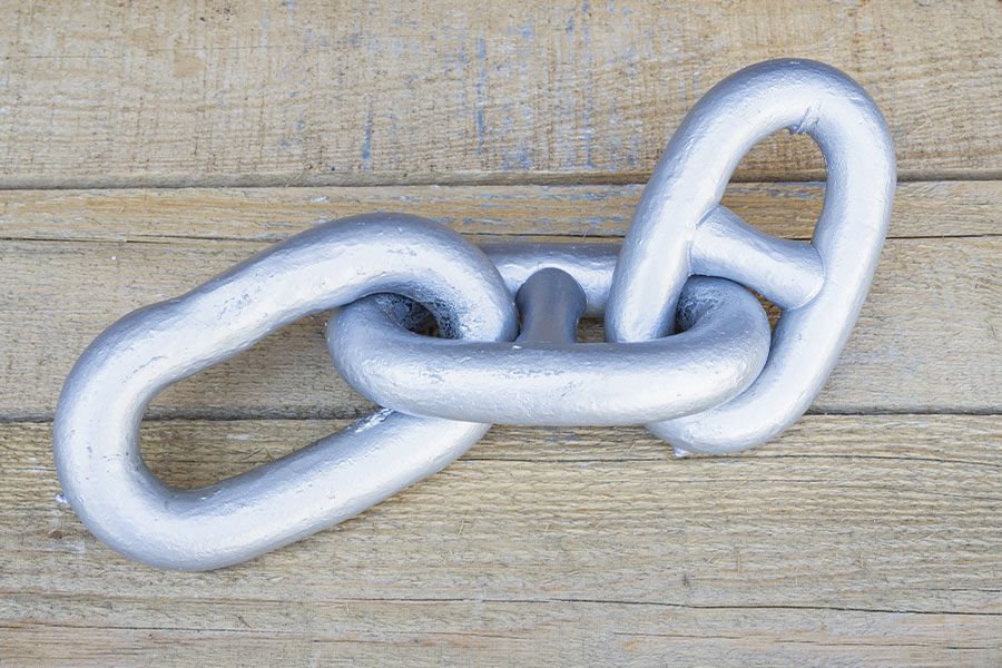 Adaptor Piece - Three-Link Connector | Posidonia Accessories