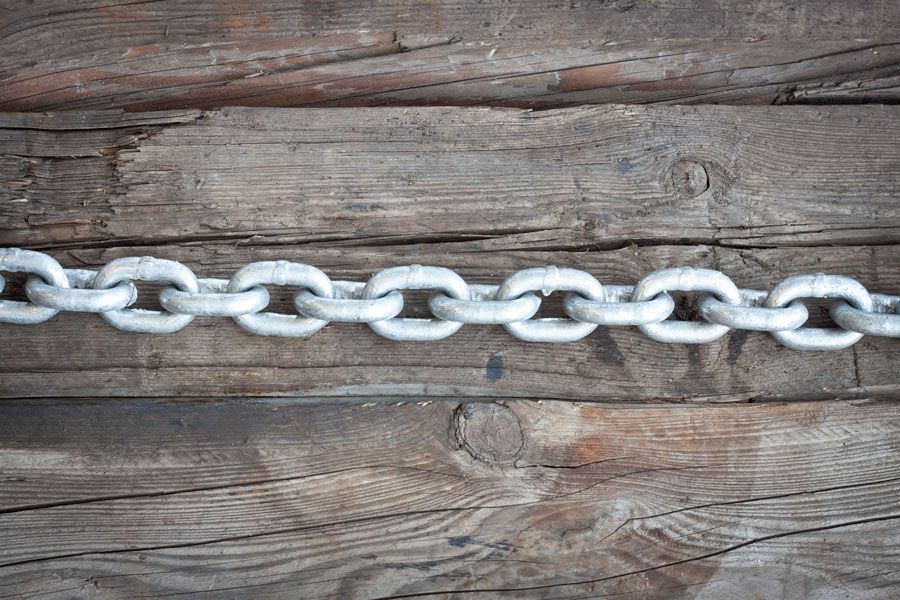 Calibrated Studless Chain | Posidonia marine chains