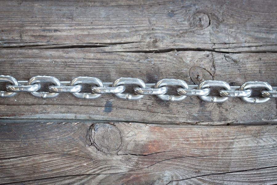 Calibrated Studless Chain | Posidonia marine chains