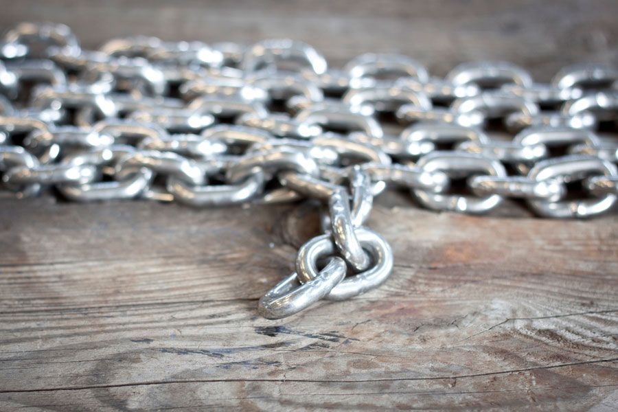 Calibrated Studless Chain | Posidonia marine chains