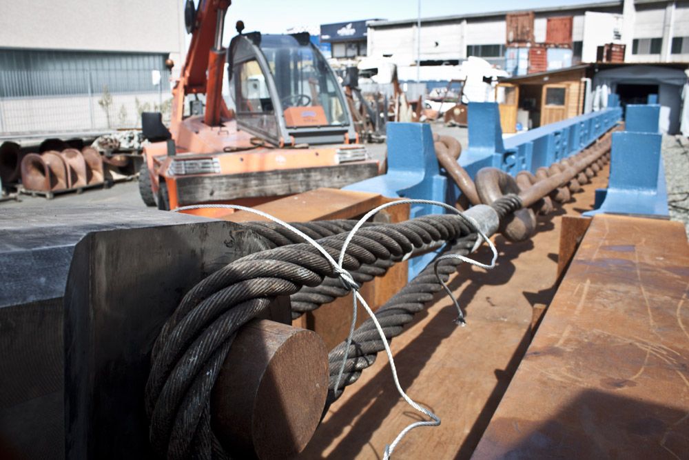 The most powerful Pull Bench in the Mediterranean | Posidonia Services